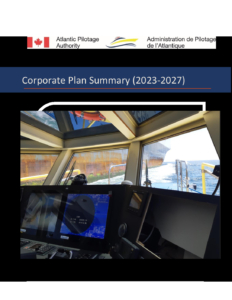 Corporate Plan Summary 2023-2027 | Atlantic Pilotage Authority